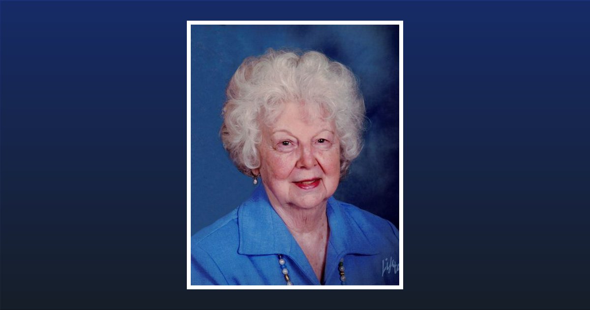 Shirley Beatrice Faust Obituary October 2, 2024 - Whitley's Funeral Home