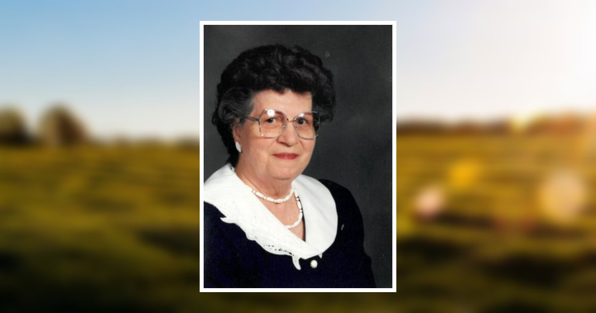 Verna Elizabeth Peeples Obituary January 29, 2019 - Baue Funeral Homes
