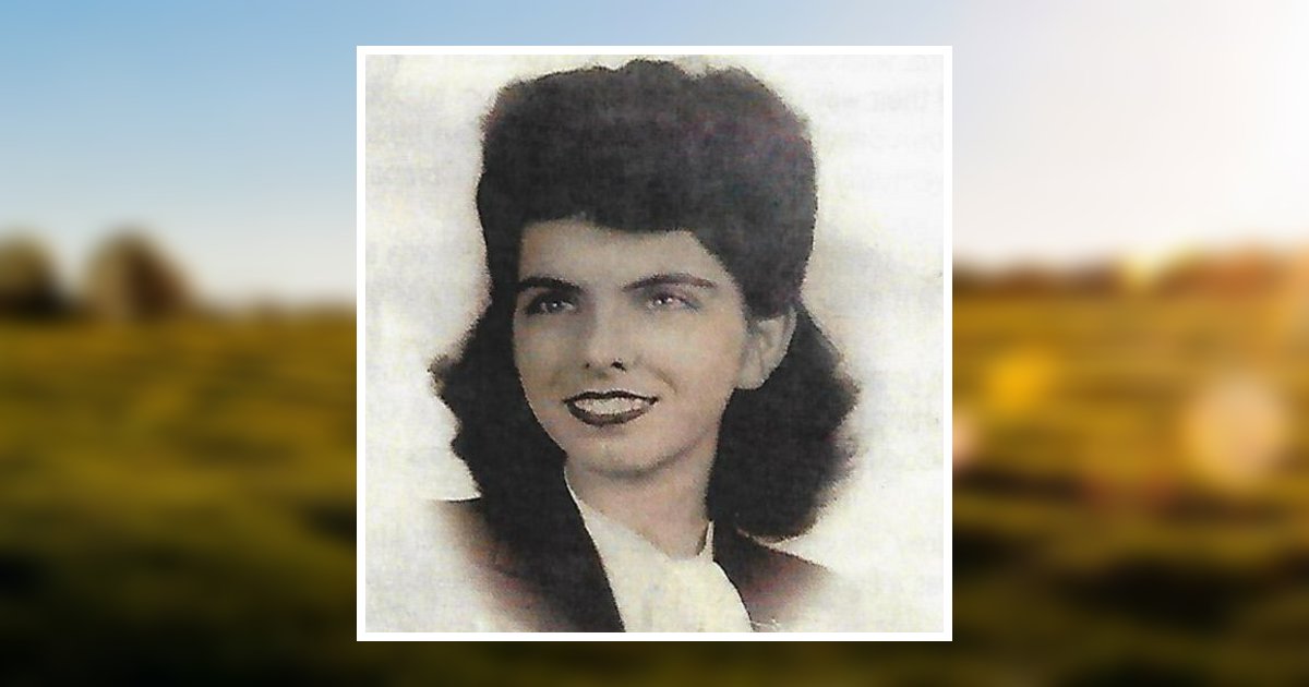 Audrey Genevieve Ramey Obituary March 19, 2023 - Memory Lane Sunbury