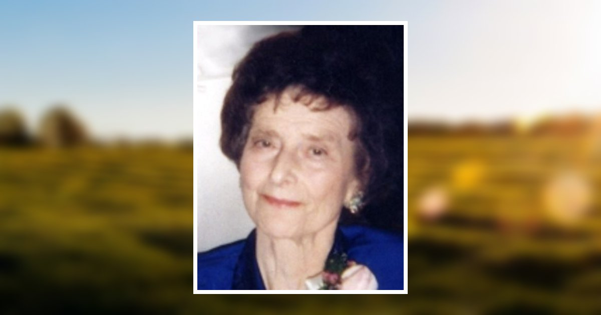 Marian Bayer Nelson Obituary March 9, 2010 - Cress Funeral and ...