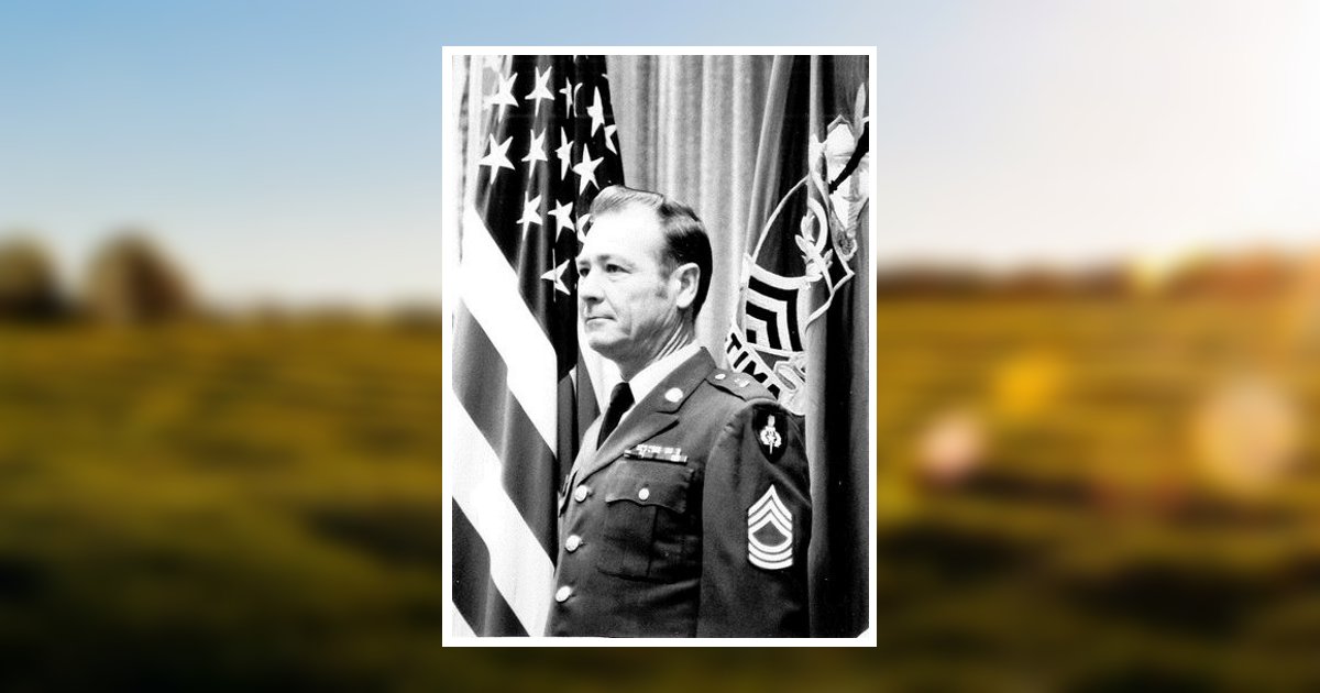 SGM (Ret.) John Brower Obituary May 20, 2019 - Smith Family Funeral Home