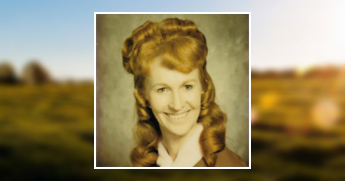 Jean Springer Obituary September 19, 2018 - Cook Family Funeral Home ...