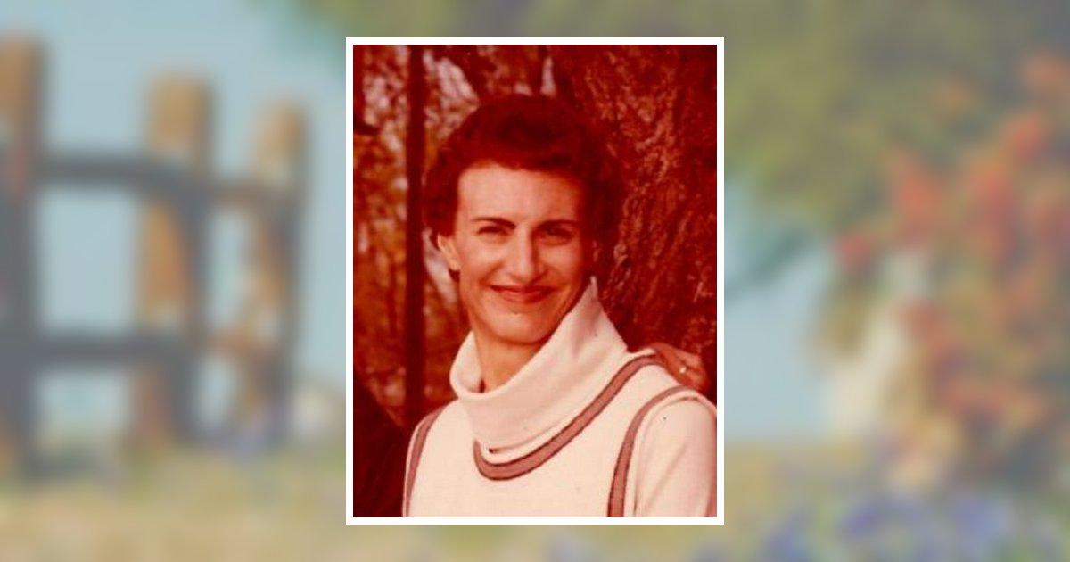 Patsy Louise Johnson Obituary January 7, 2019 - Bellmead Funeral Home