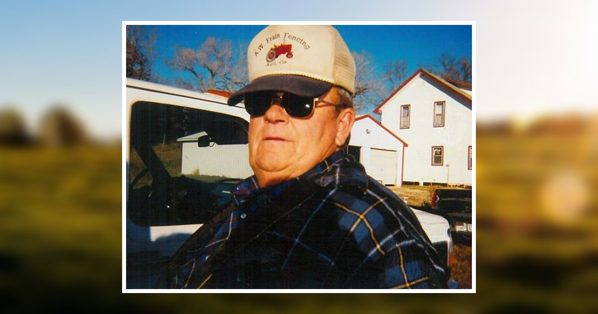 Allen Frain Obituary October 5, 2020 - Schrader, Aragon & Jacoby ...