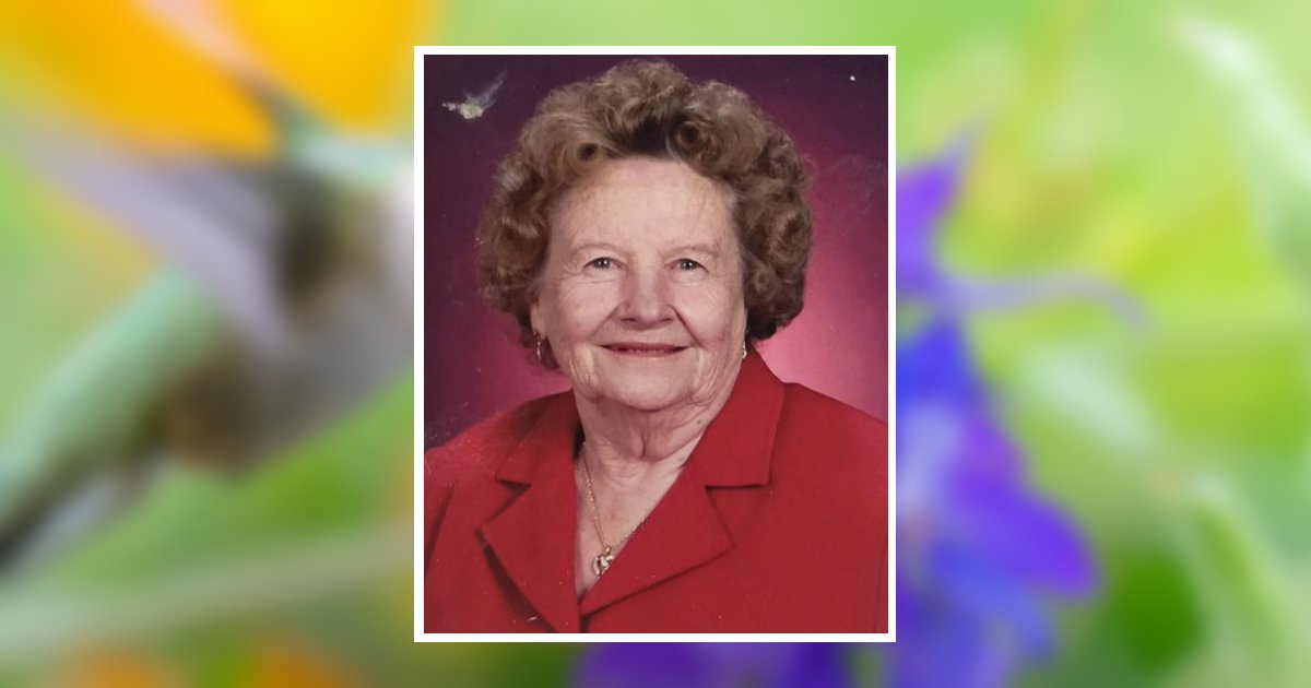 Winifred Joyce Graham Obituary December 23, 2023 - Webb & Rodrick ...