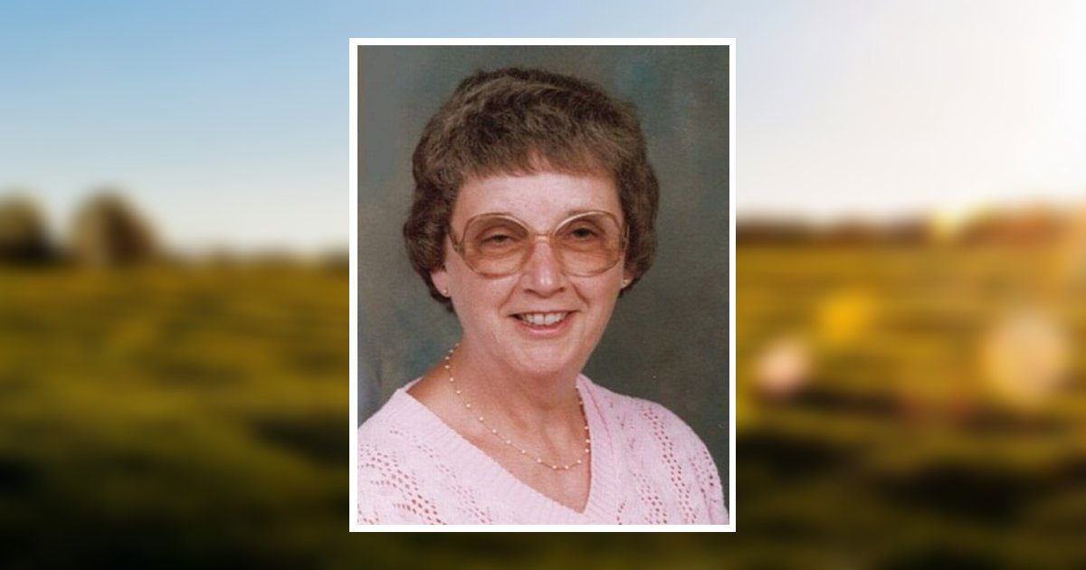 Mary Jane Harding Obituary September 24, 2023 - Ness-Sibley Funeral Home