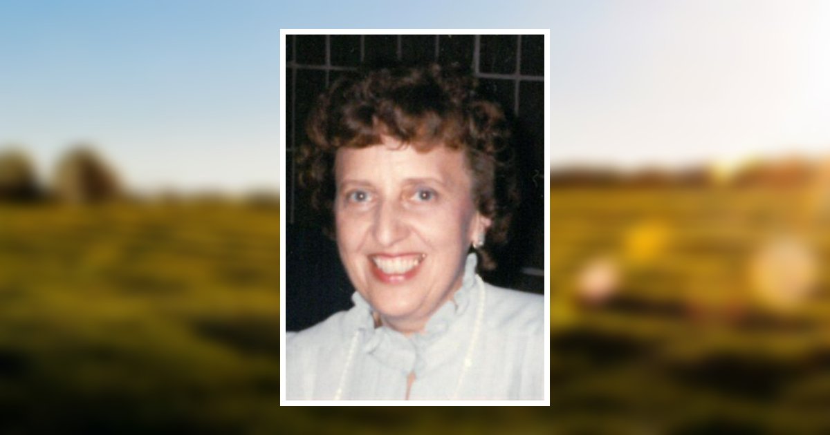 Jean Rodgers Obituary January 20, 2019 - Wichmann Funeral Homes
