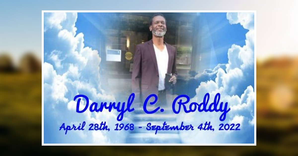 Darryl Craig Roddy Obituary September 4, 2022 - Good Shepherd Funeral ...