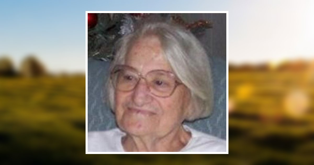 Esther Coane Obituary December 24, 2012 - Haisley Funeral and Cremation ...