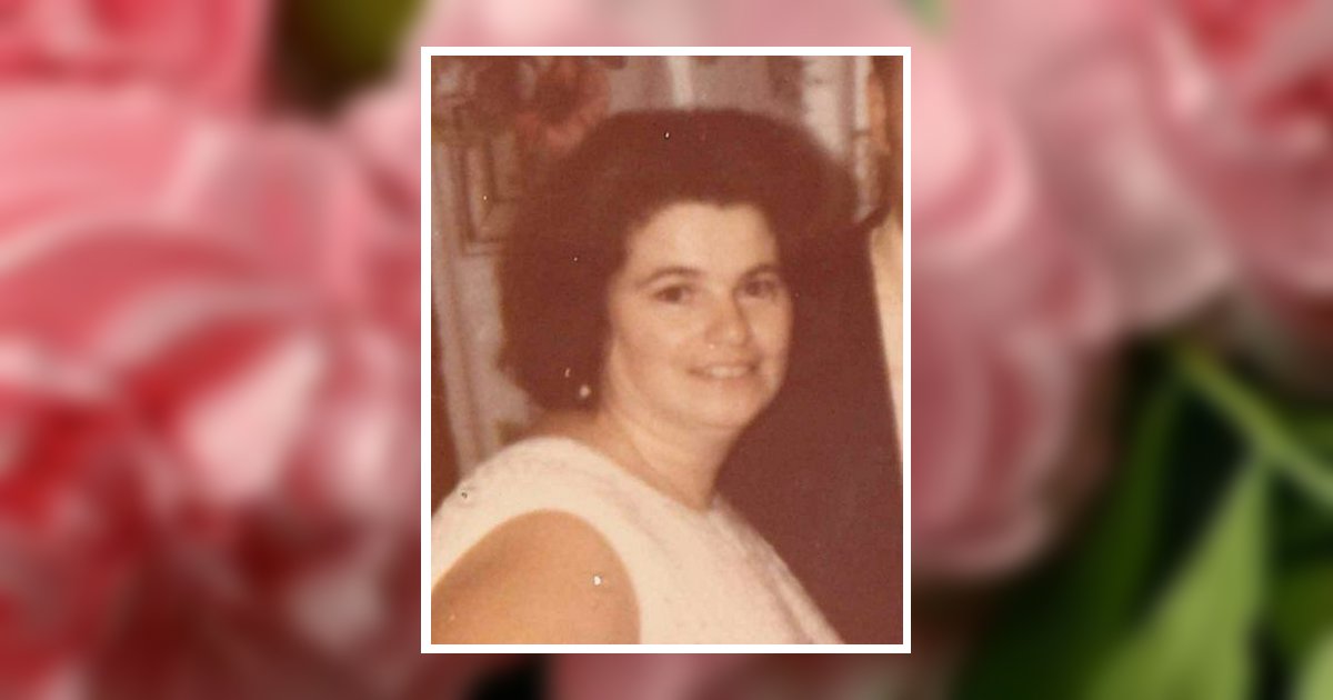 Frances Marie Ward Obituary November 1, 2023 - Billingsley Funeral Home