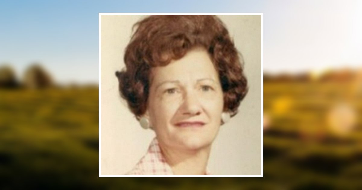 Hilda Young Obituary September 17, 2013 - Hooper, Huddleston & Horner ...