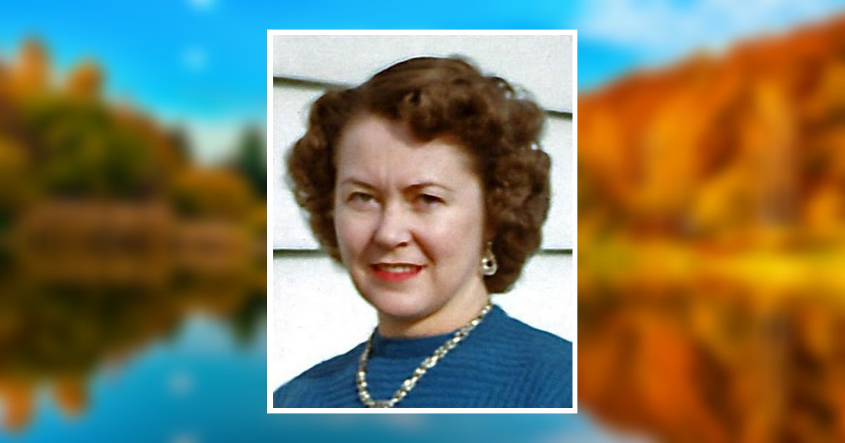 Mary "Nita" Larsen Obituary October 26, 2023 - Lindquist Mortuary
