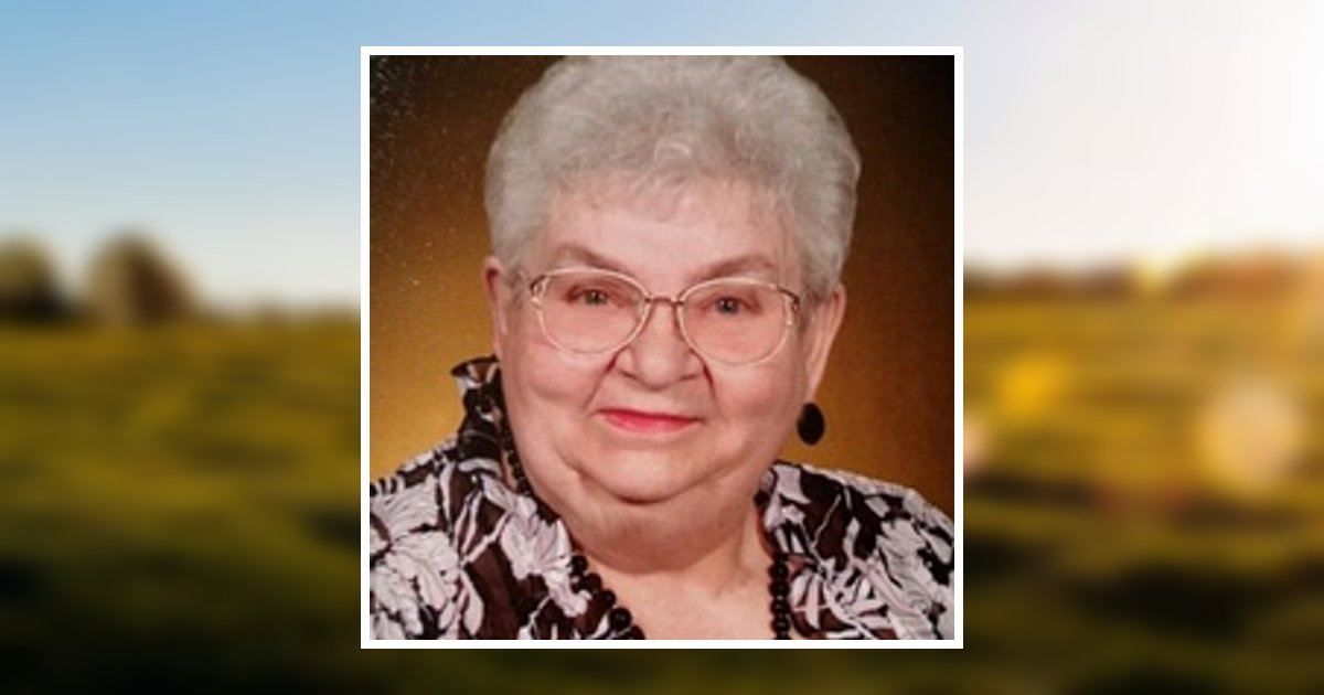 Margaret E. Jensen Obituary October 18, 2018 - Berryman Funeral Home
