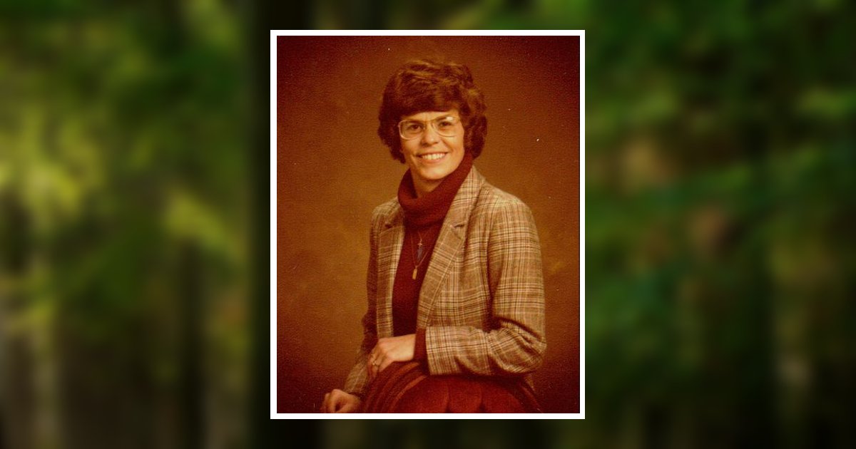 Carole Jane Jones Obituary October 4, 2024 - Flanner Buchanan Funeral ...