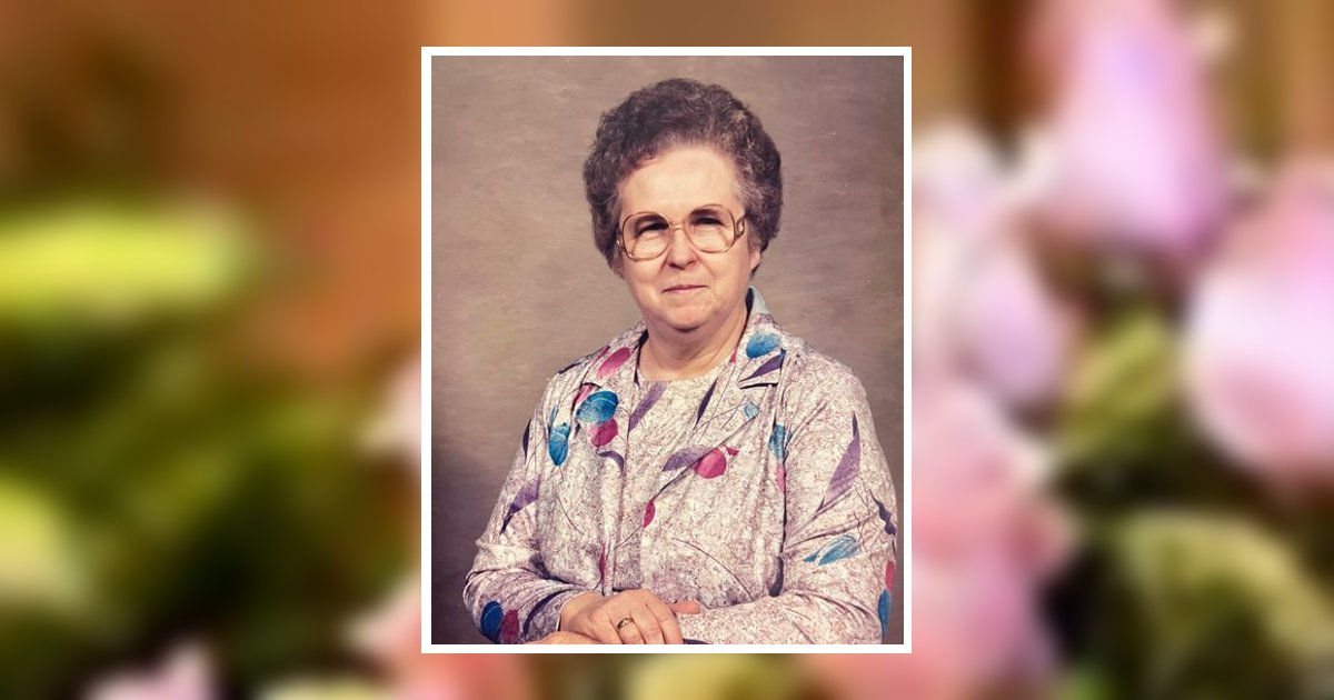 Edna Mae Foster Obituary October 6, 2024 - Lea & Simmons Funeral Home