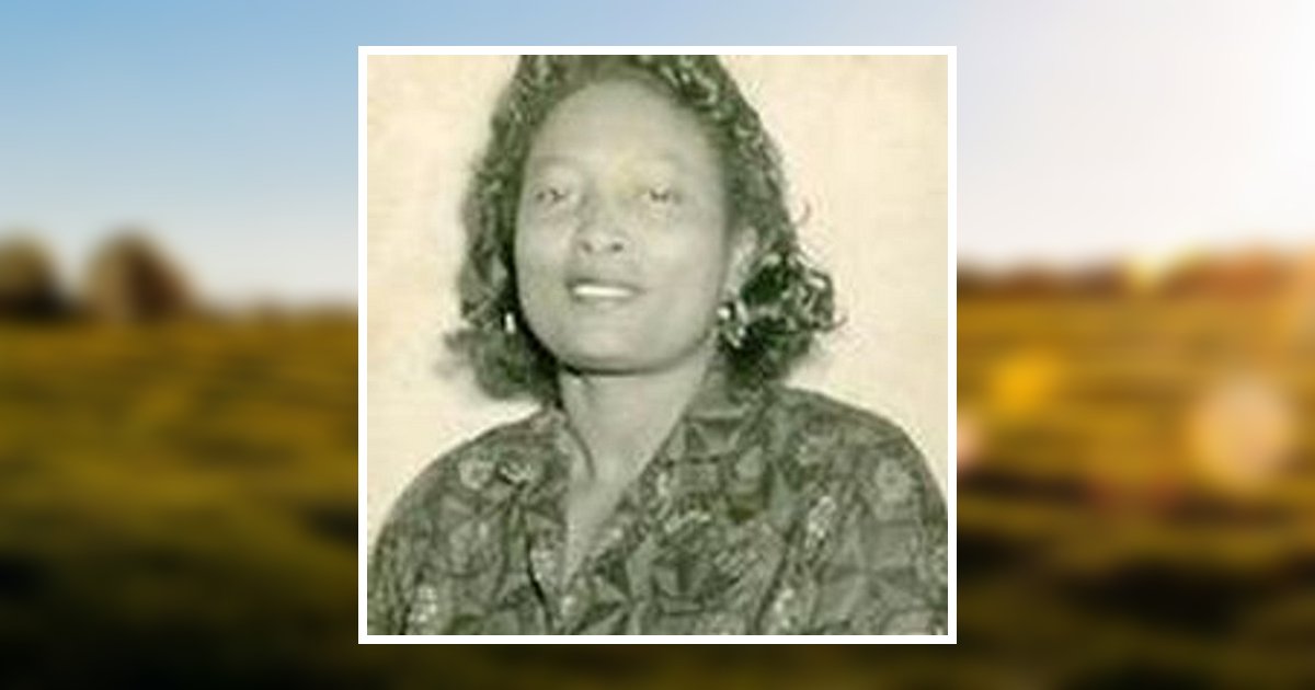 Hildred Shaw Obituary March 13, 2010 - Jones-Walker & Son Funeral Home