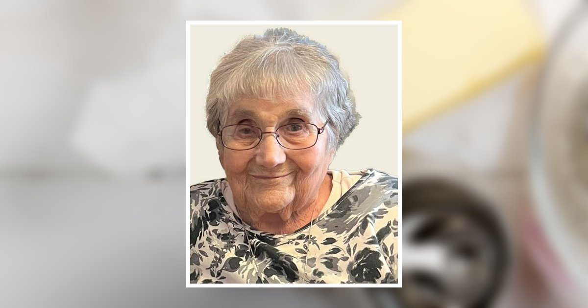Florence Meier Obituary October 15, 2024 - Eastgate Funeral & Cremation Services