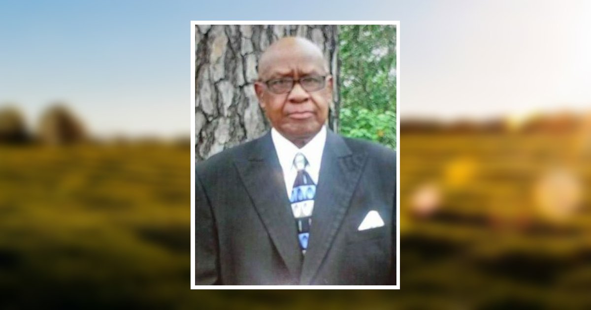 Mr. Nathaniel Holmes Obituary January 15, 2019 - Adams Funeral Services