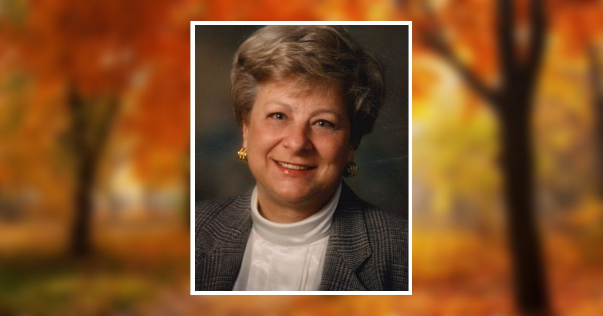 Ann Janet Andres Obituary October 12, 2024 - Newcomer Kentuckiana