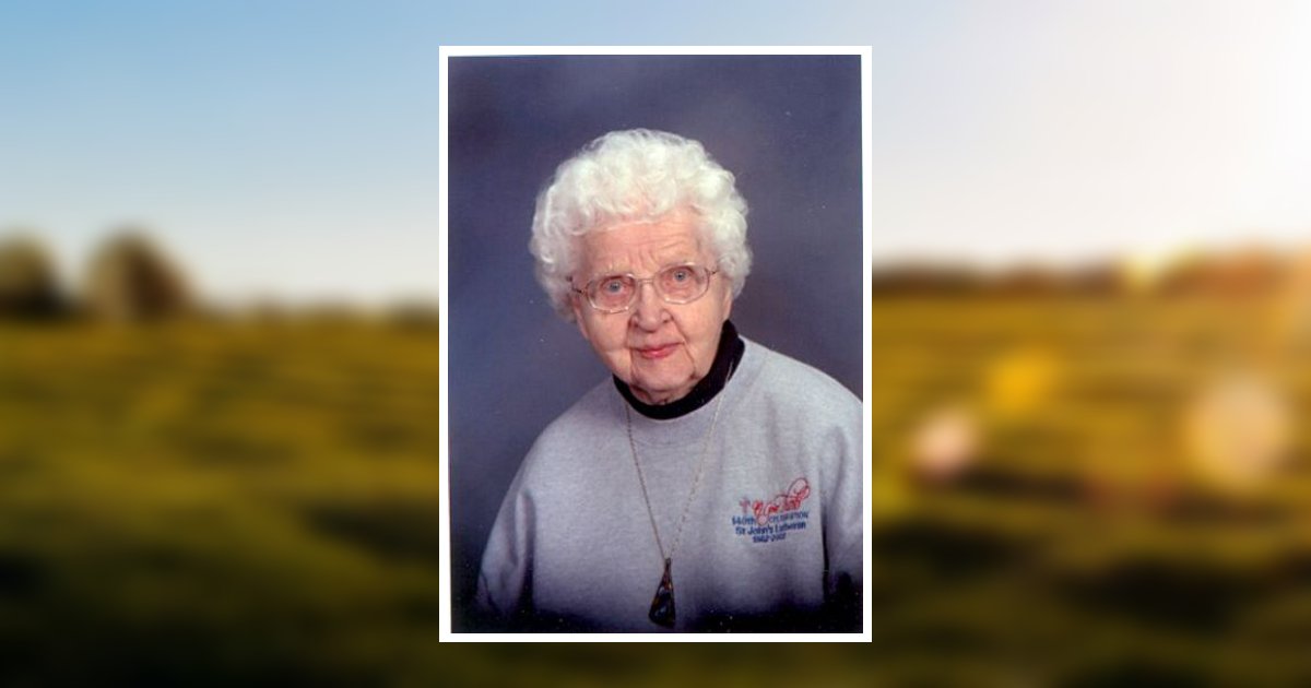 Elizabeth C. Wolfram Obituary 2007 - Hoff Funeral & Cremation Service