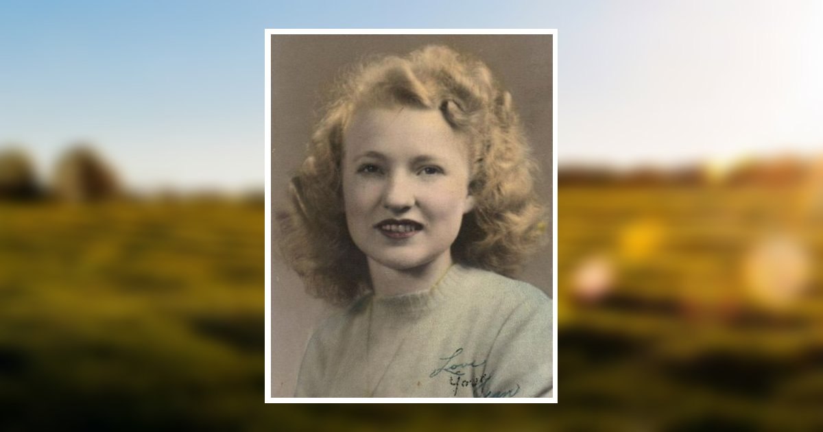 Jean Hansen Obituary August 13, 2020 - Lindquist Mortuary