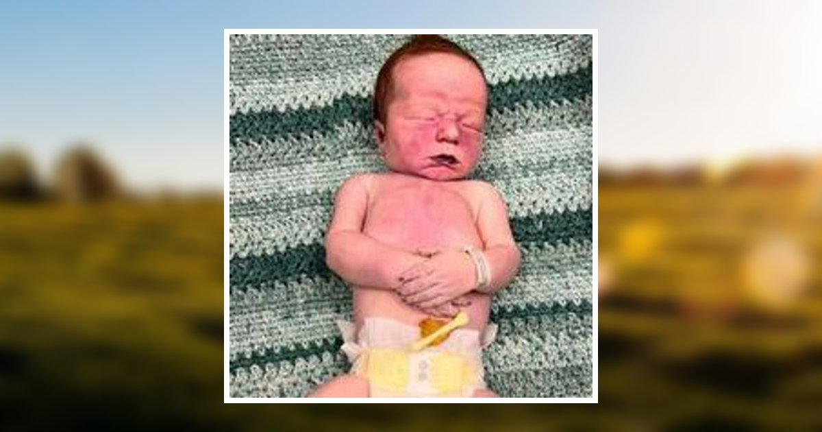 Baby Elijah Nathaniel Estep Obituary January 22, 2025 - Yeager Funeral Home