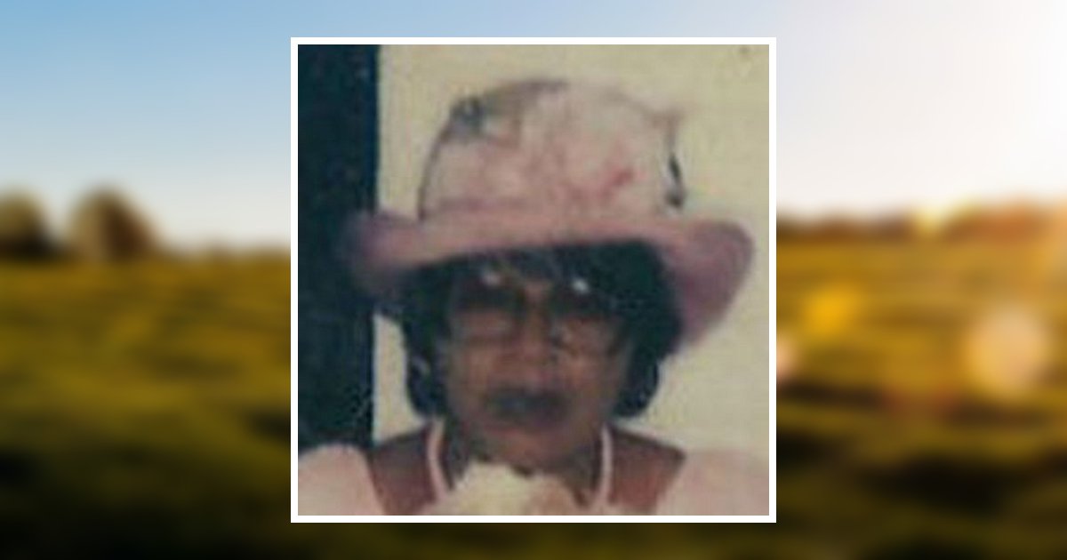 Myrtis Chester Patterson Obituary October 17, 2019 - Davis Mortuary ...