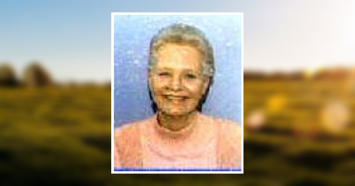 Ann Yates Obituary August 11, 2011 - Anders Rice Funeral Home ...