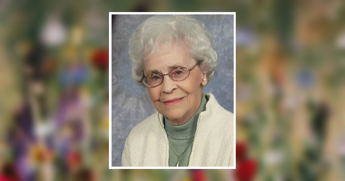 Florence Jean Shinkle Obituary March 18, 2024 - Jackson Lytle & Lewis ...