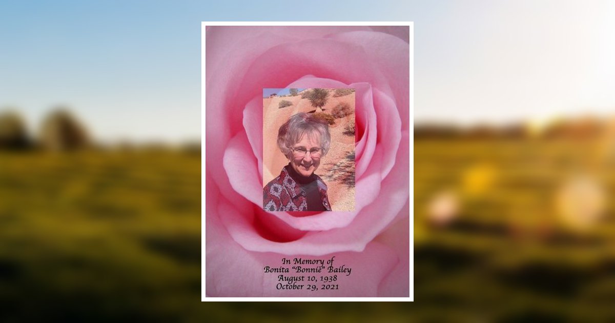 Bonita "Bonnie" Bailey Obituary - Alden-Waggoner Funeral Chapel and Crematory