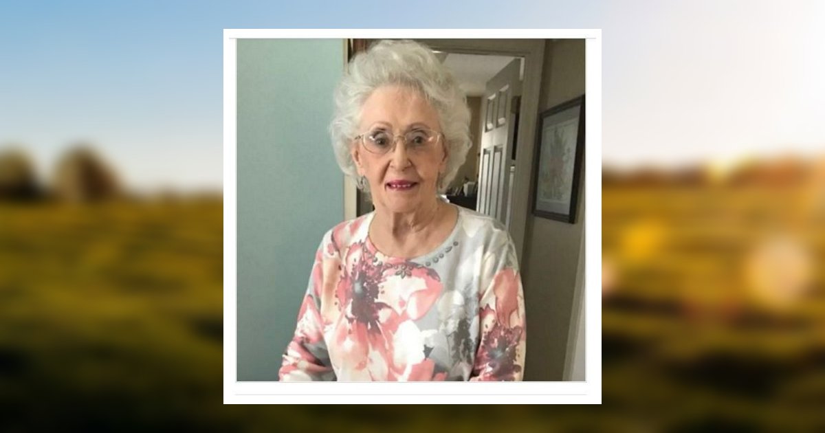 Edith Cunningham Obituary December 1, 2019 - Mobile Memorial Gardens ...
