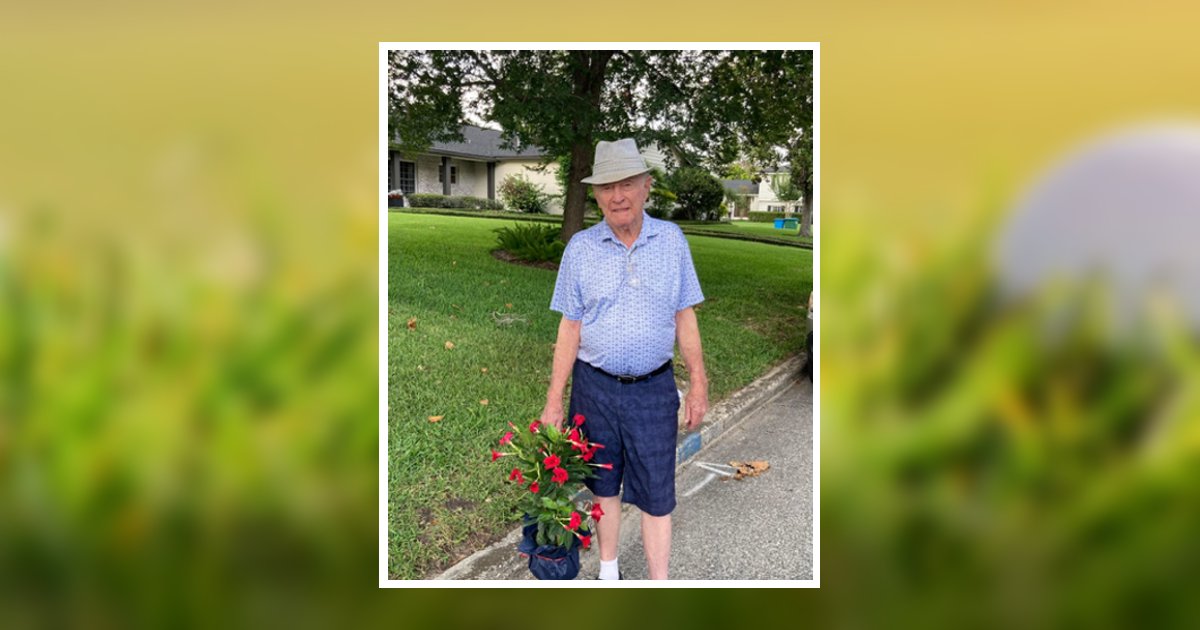 Robert D. Danner Obituary December 12, 2024 - Newcomer Orlando