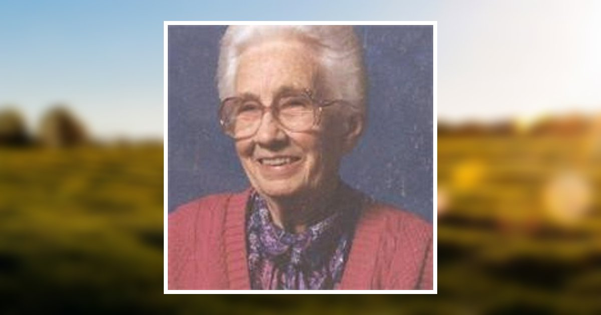 Florence Scherz Obituary March 11, 2007 - Smith Family Funeral Home