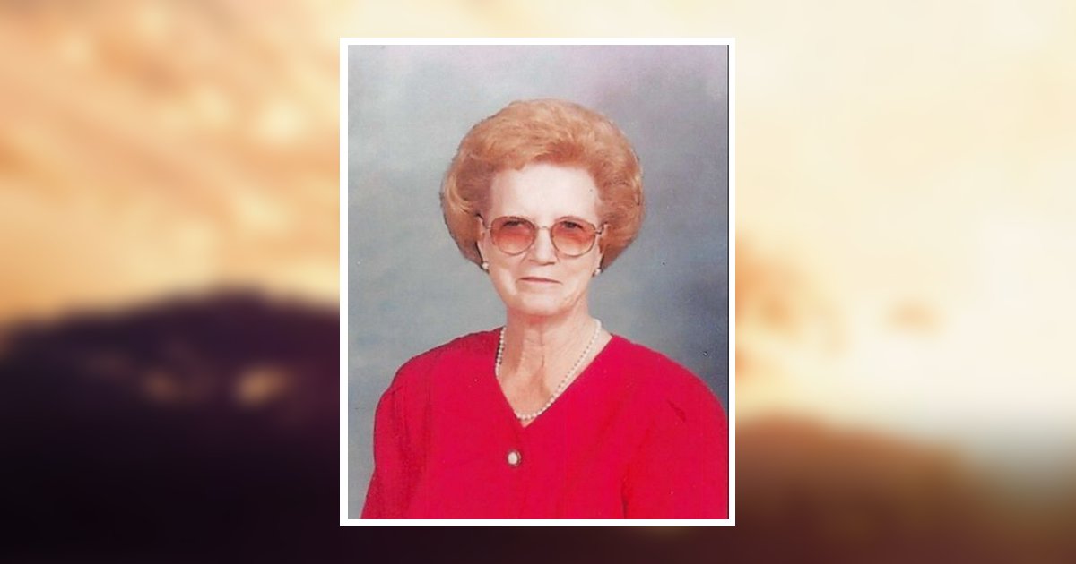 Ellie Lum Helms Obituary 2024 - Ott & Lee Funeral Homes