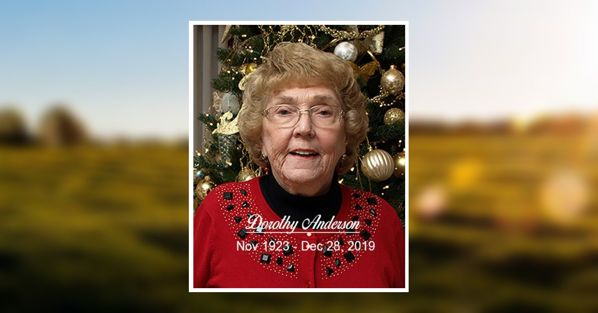 Dorothy M. Anderson Obituary December 28, 2019 - Horan & McConaty Funeral Service and Cremation