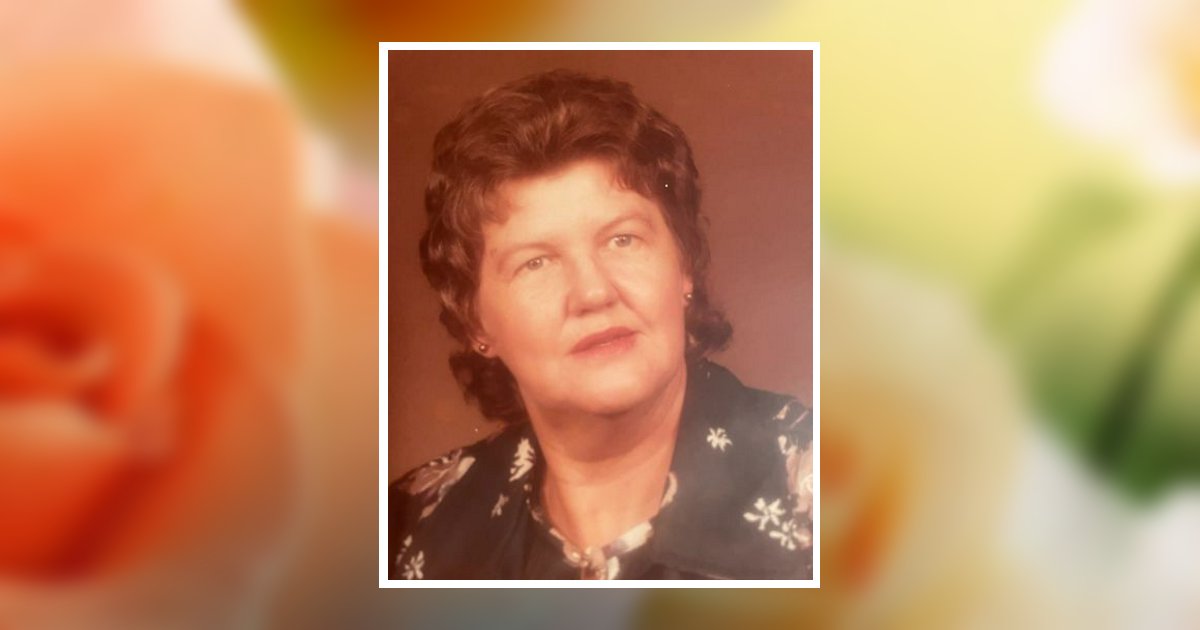 Virginia Hopson Adams Obituary November 4, 2022 - Mathews Funeral Home