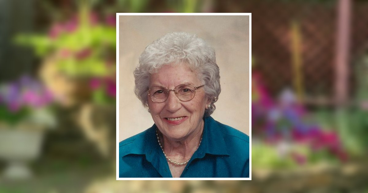 Florence Roller Obituary May 9, 2023 - Stevenson Funeral Homes