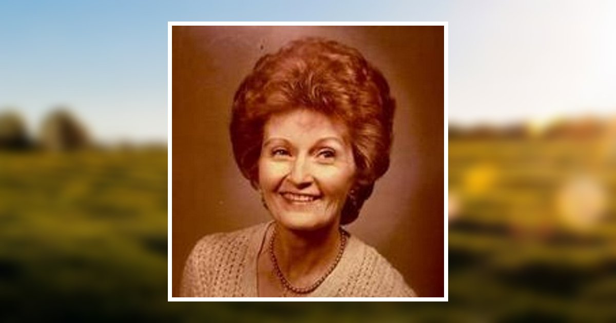 Etta Dean "Rusty" Musgrave Obituary April 13, 2017 - Piersall Funeral ...