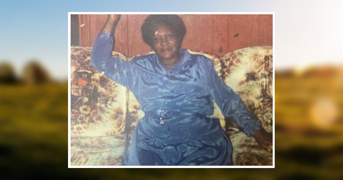 Ms. Janie Mae Hicks Obituary September 2, 2021 - Unity Family Funeral Home