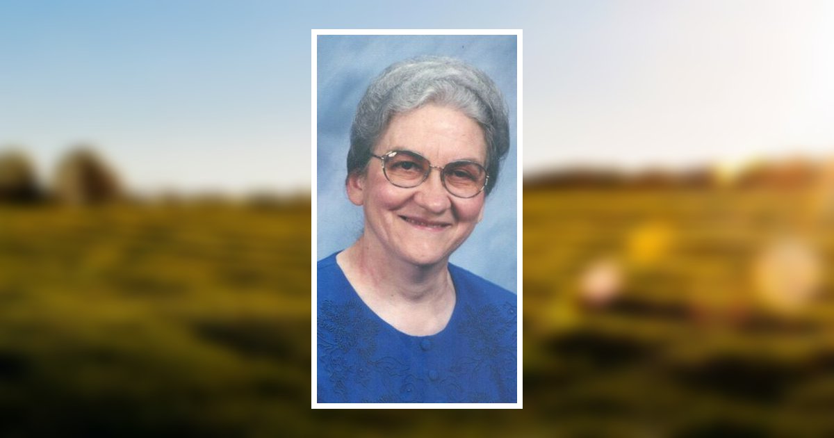 Eileen Yoder Obituary March 10, 2021 - Hecker-Patron Funeral Home
