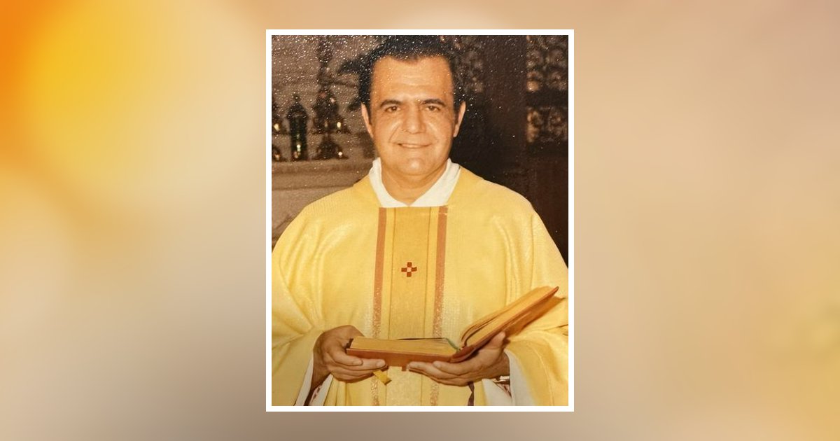 Monsignor Lawrence Luciana Obituary April 9, 2025 - Reger Funeral Home