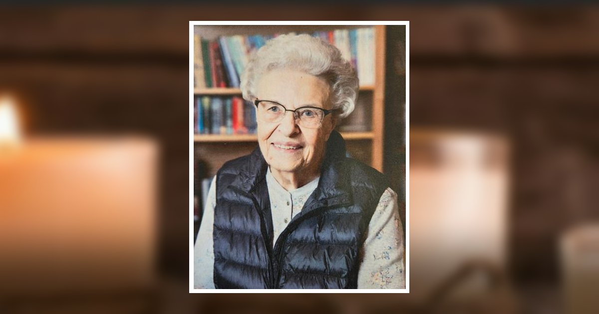 Esther Marohl Obituary January 12, 2025 - Vertin-Munson Funeral Home