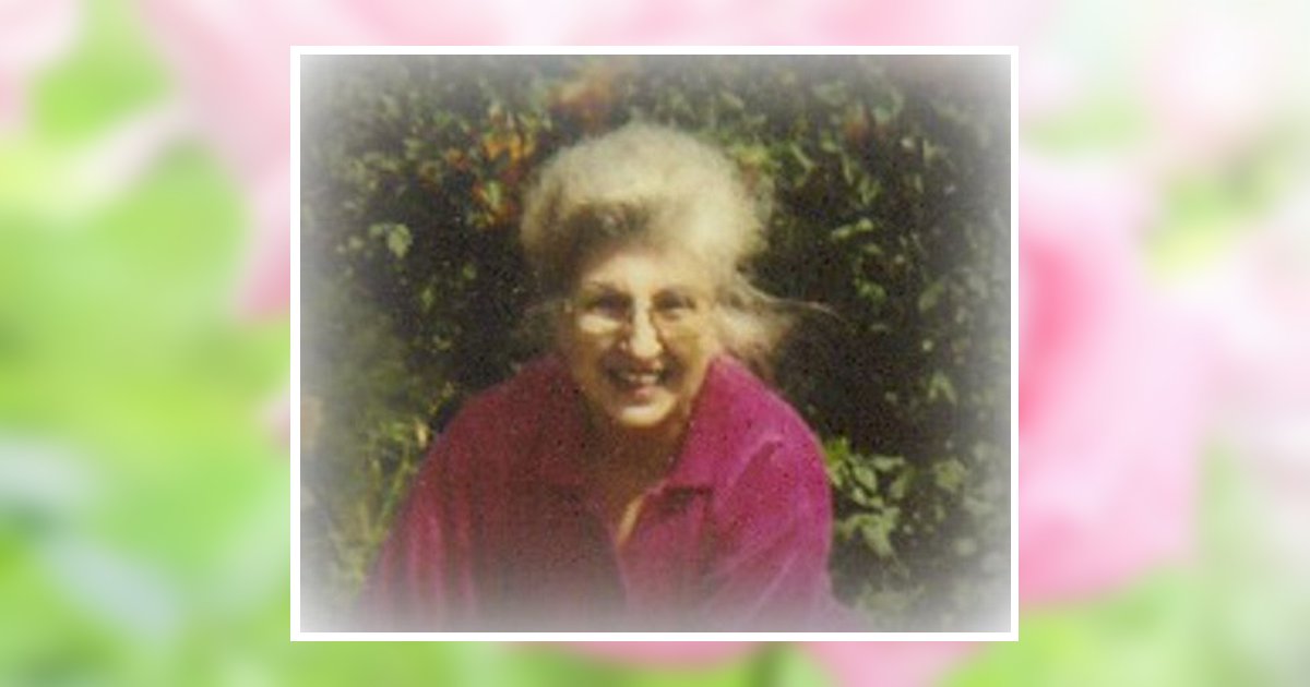 Elizabeth Napier Obituary January 1, 2015 - Newcomer Dayton