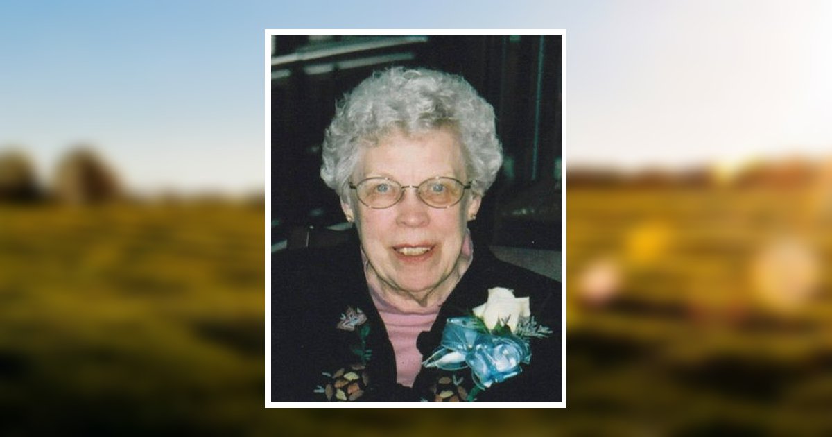 Ruth Matilda Horsch Vogel Obituary July 10, 2011 - Mueller Memorial
