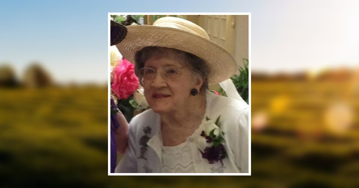 Jennie Snyder Obituary 2014 - Hartsell Funeral Homes