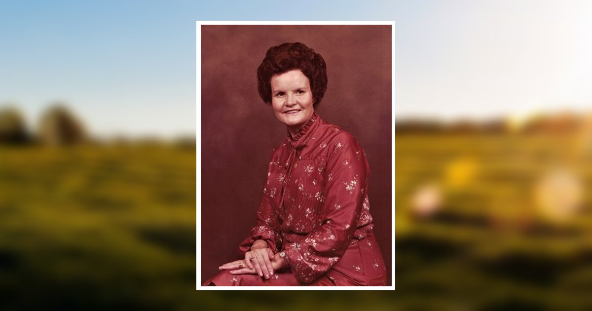 Louise Barrett Wright Obituary September 5, 2019 - Greene Funeral ...