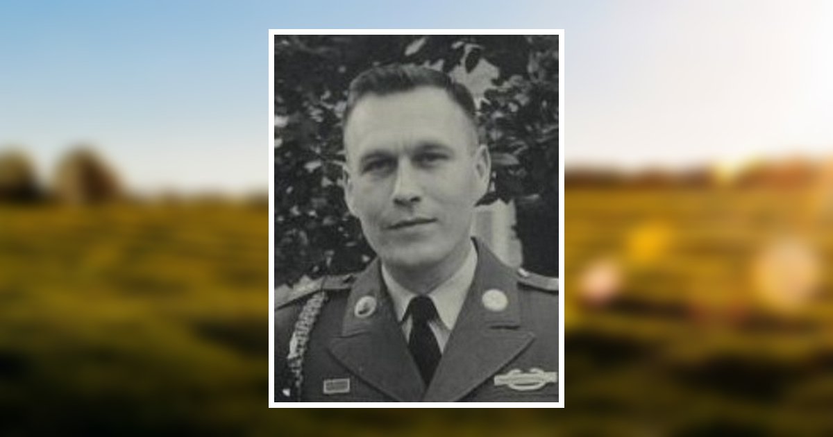 (Ret.) 1Sg Jack Setser Obituary February 17, 2017 - Sykes Funeral Home