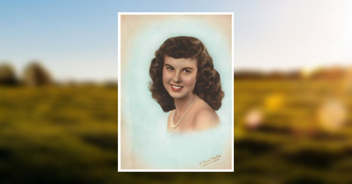 Jean Meek Obituary September 18, 2020 - E. Alvin Small Funeral Home