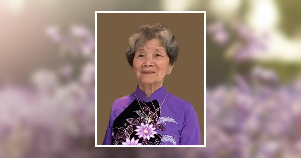 Khuyen Thi Luong Obituary April 26, 2024 - Christy-Smith Funeral Homes