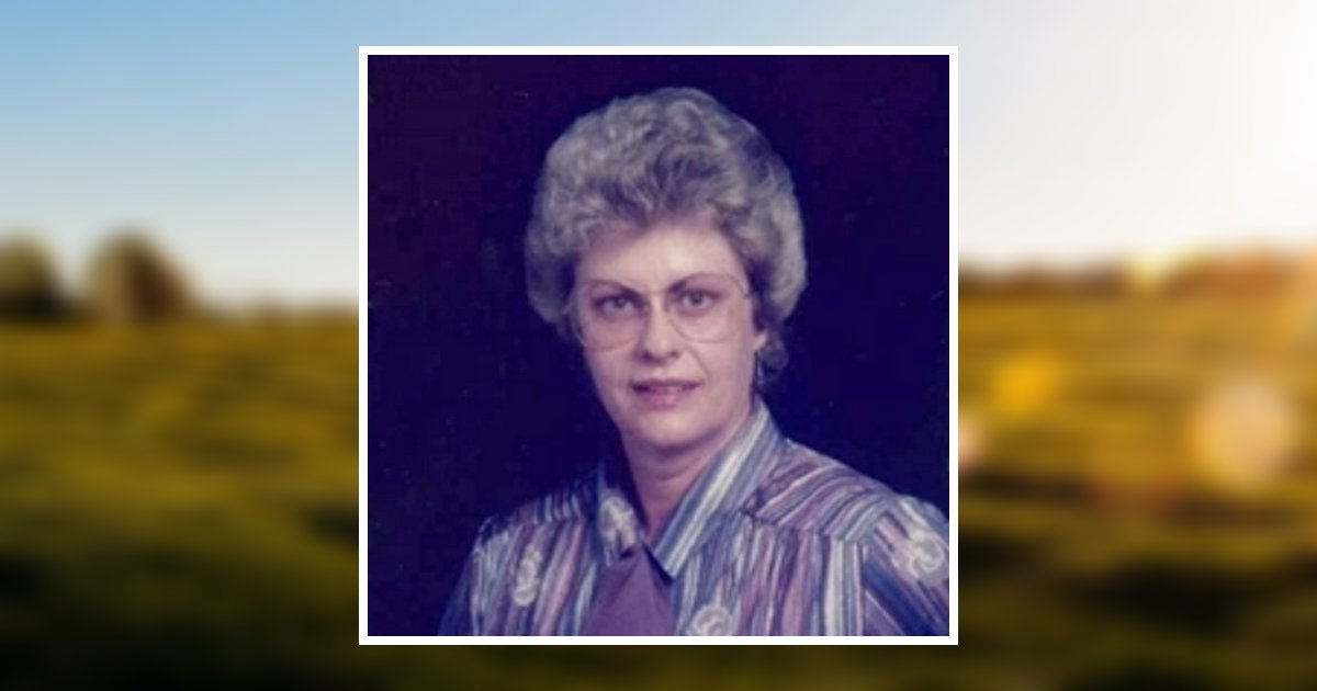Carol Rector Sampsell Obituary January 19, 2023 - Miller & Van ...